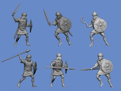 Germania-Figuren 72-AN-1201 Soldiers In Close Combat