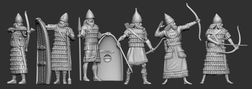 Germania-Figuren 72-AN-1102 Various Archers