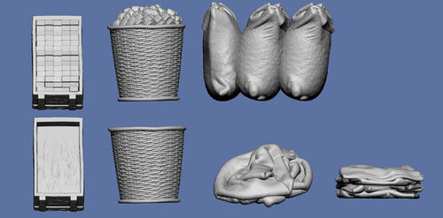 Germania-Figuren 72-WW2-0512 Germany – Coal Sacks And Briquette Carrying