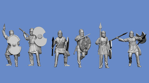 Germania-Figuren 72-AN-2700 Persian Wars - The Persian Infantry