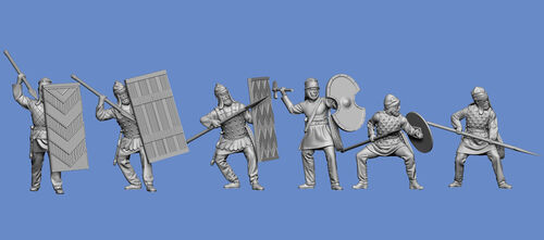 Germania-Figuren 72-AN-2701 Persian Wars - The Persian Infantry II