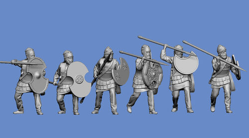 Germania-Figuren 72-AN-2702 Persian Wars – Heavy Persian Infantry