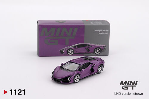 NEW! Mini GT 01121 Lamborghini Revuelto 2024 Viola 30th Matte