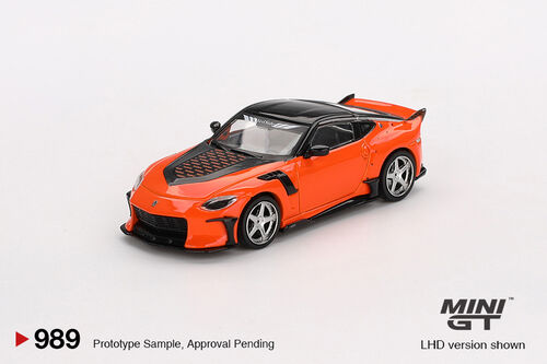NEW! Mini GT 00989 Nissan Z Veilside FFZ400 2024 Orange