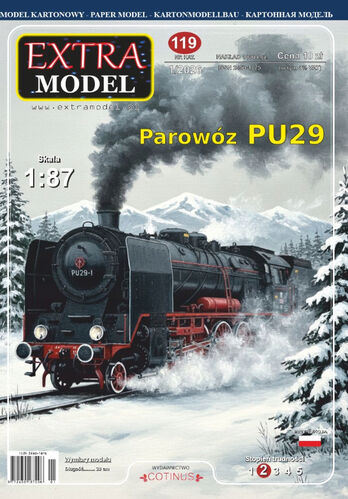 NEW! Extra Model 119 Parowóz PU29