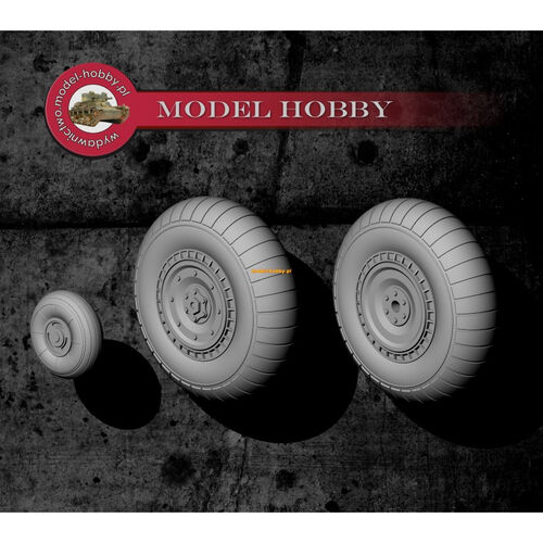 Model Hobby 0039-KOL Jakowlew Jak-7 - Resin Wheels