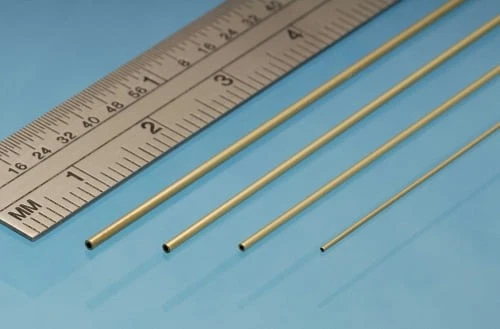 Albion Alloys MBT13 Brass Micro Tube 1.3 mm x 1.1 mm x 305 mm (1 pc/1 sztuka)