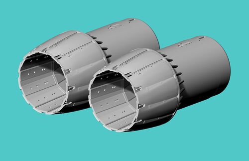 NEW! rise144models 101 McDonnell Douglas F-18 C Hornet - OPEN Exhaust (for Academy / Revell Kits)