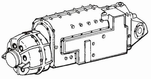 CMK K3007 Pz.Kpfw.IV transmission set TAM
