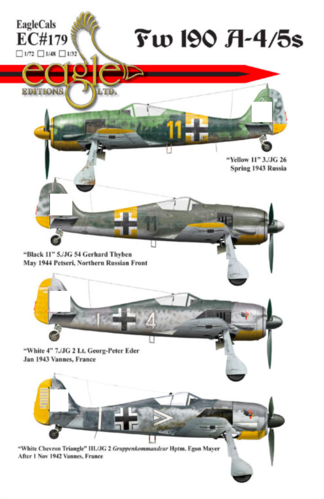 Eagle Editions D179-48 Fw 190 A-4/A-5s