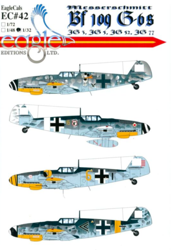 Eagle Editions D42-72 Bf 109 G-6s