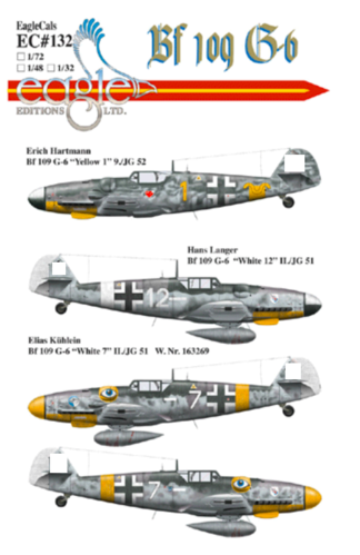 Eagle Editions D132-48 Bf 109 G-6