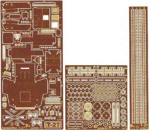 Part A009-72 tankietka,tankette T-27