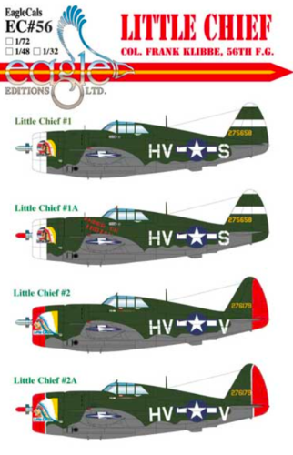 Eagle Editions D56-48 Frank Klibbe's P-47
