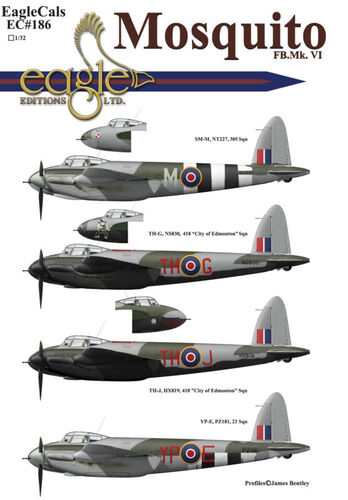 Eagle Editions D186-32 Mosquito FB.Mk.VI