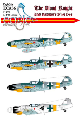 Eagle Editions D36-32 The Blond Knight Bf 109 G-6s