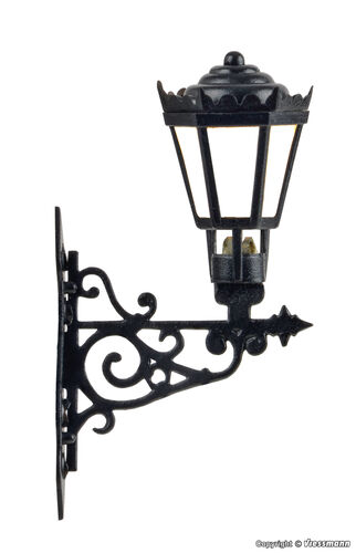 NEW! Viessmann 6074 Parkowa lampa ścienna - LED białe ciepłe
