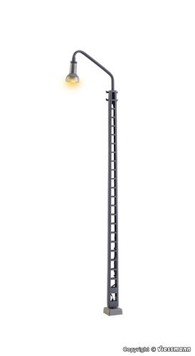 NEW! Viessmann 63841 Lampa peronowa 1 ramienna (124 mm)