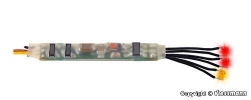 Viessmann 5273 Błyskający moduł LED czerwony / żółty do ogniska