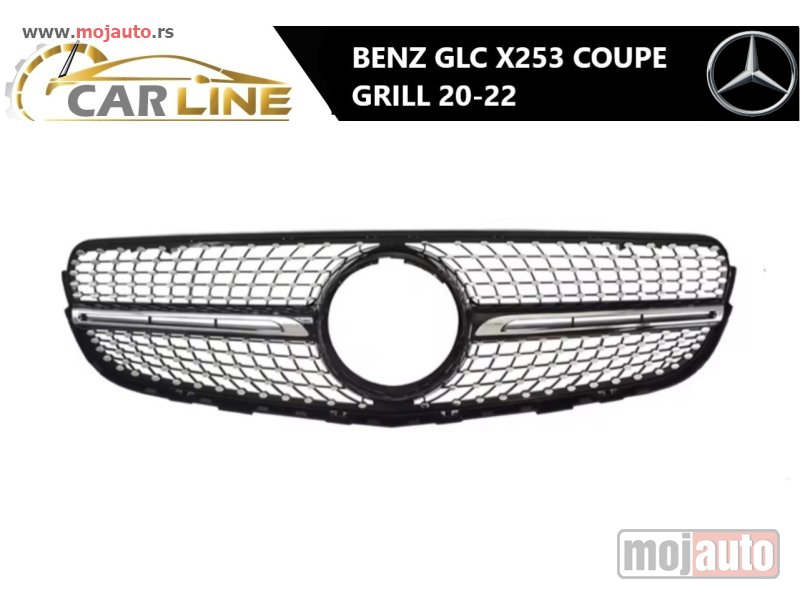 MERCEDES GLC X253/C253 COUPE PREDNJI GRILL MASKA 20-22 V2
