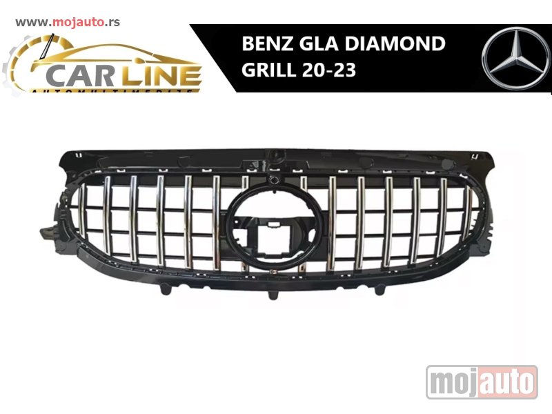 MERCEDES GLA DIAMOND GRILL MASKA 20-23