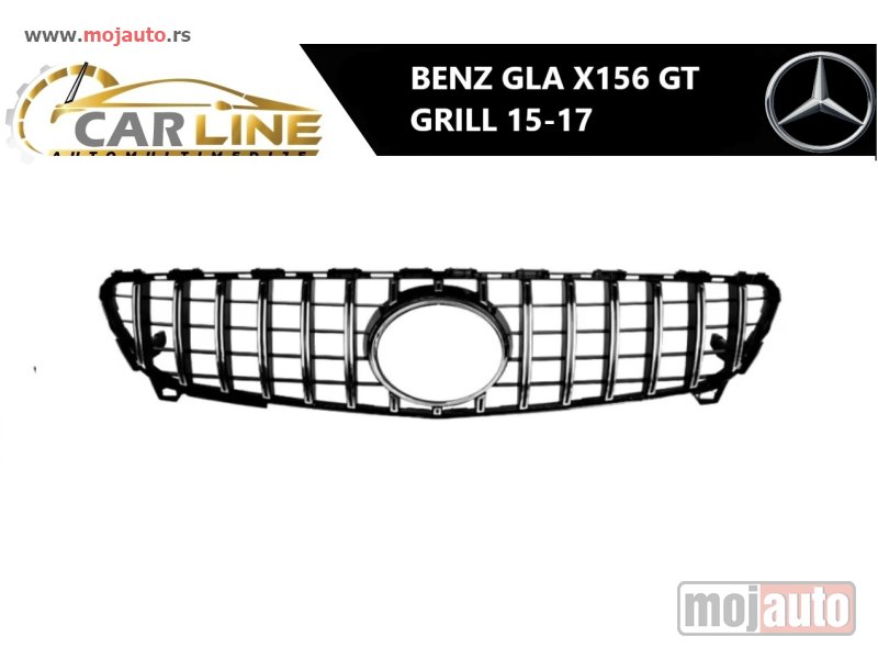MERCEDES GLA X156 GT PREDNJI GRILL MASKA 15-17