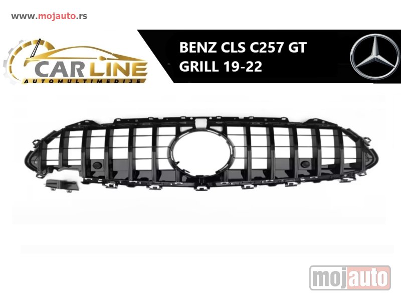 MERCEDES CLS C257 GT PREDNJI GRILL MASKA 19-22