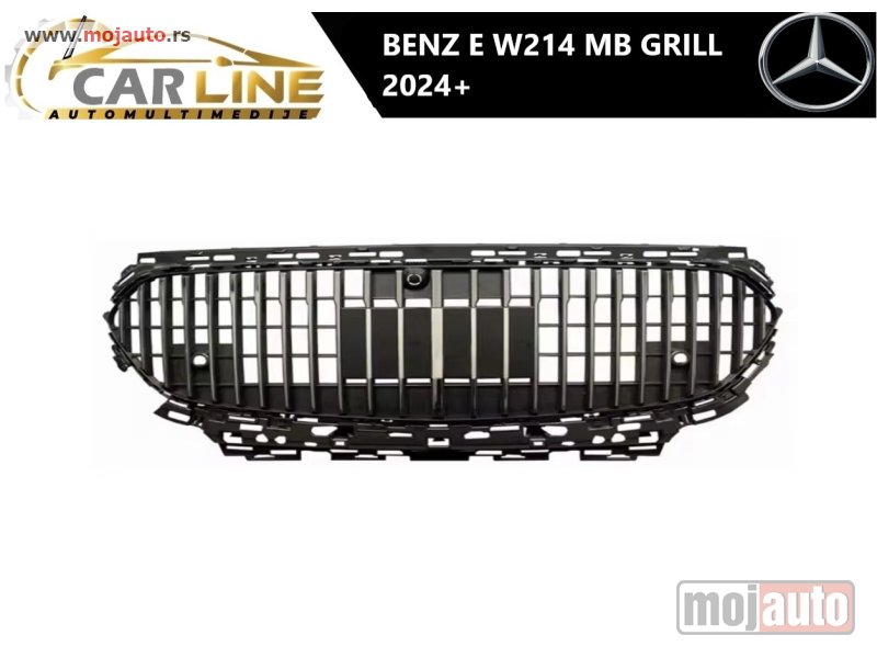 MERCEDES E W214 MB PREDNJI GRILL MASKA 2024+