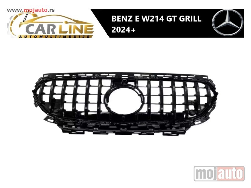 MERCEDES E W214 GT PREDNJI GRILL MASKA 2024+