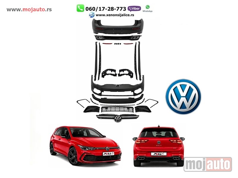 Vw golf 8 r body bodi kit