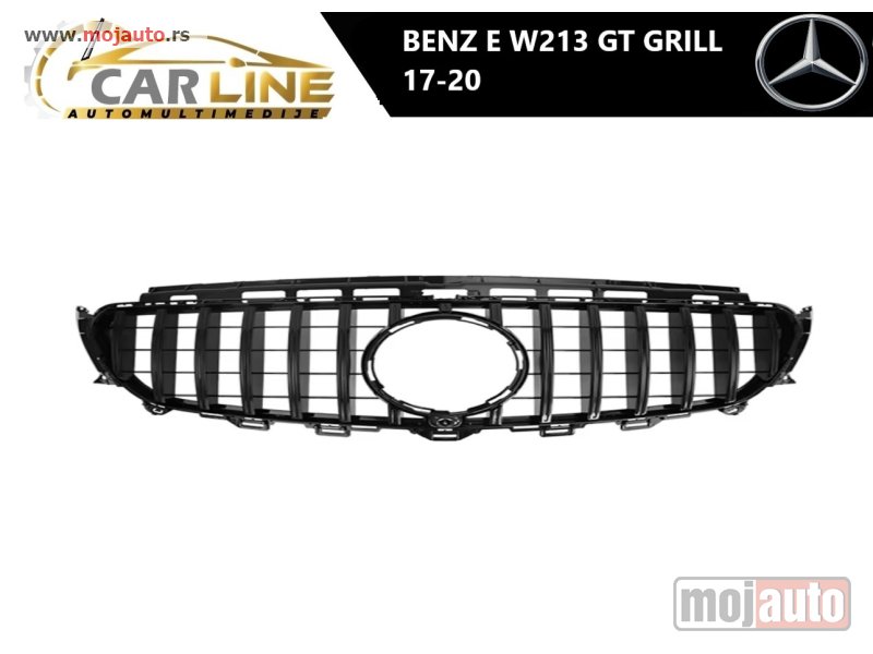 MERCEDES E W213 GT PREDNJI GRILL MASKA 17-20