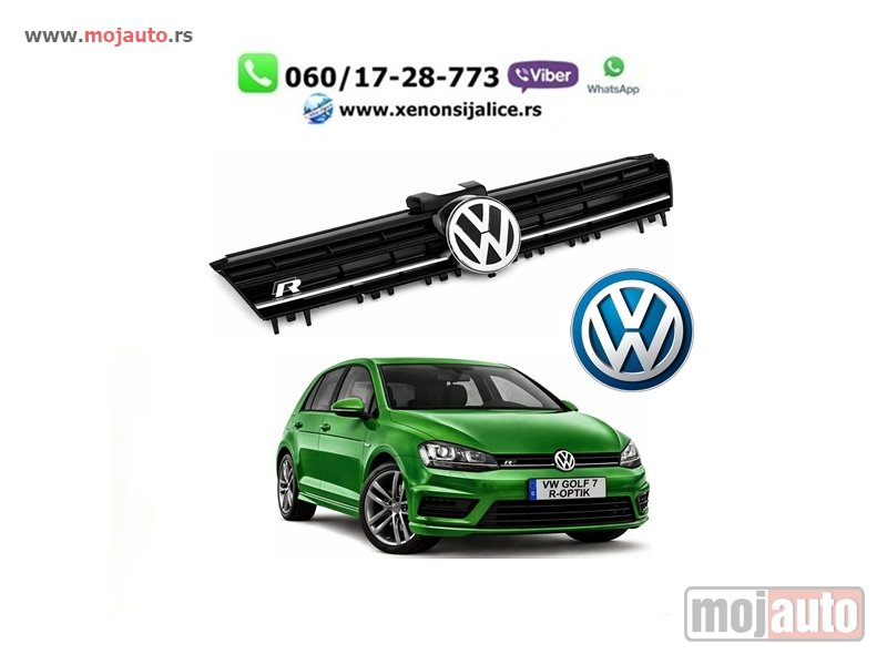 Vw golf 7.5 r maska
