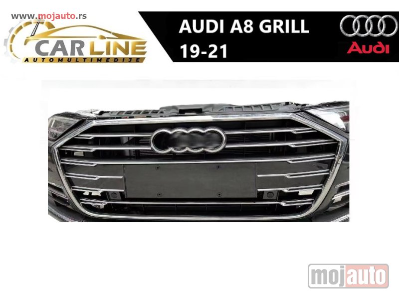 AUDI A8 PREDNJI GRILL MASKA 19-21 V2