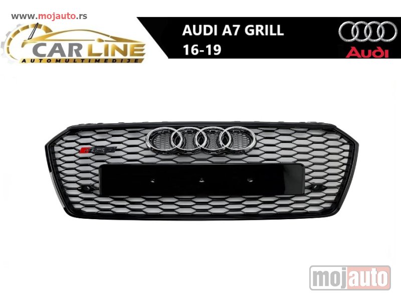AUDI A7 PREDNJI GRILL MASKA 16-19