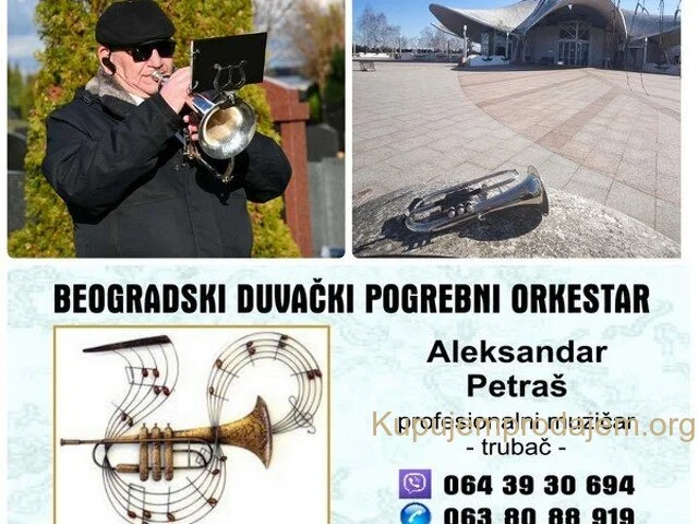 Solo trubač ili violinista za sahrane i opela