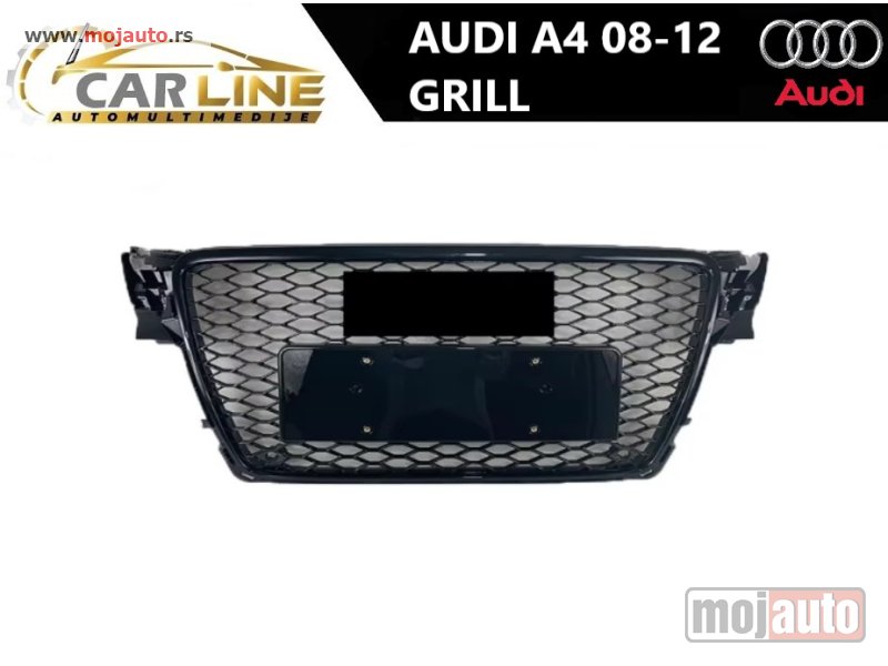 AUDI A4 PREDNJI GRILL MASKA 08-12
