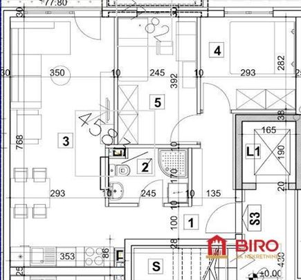 ---NOV dvoiposoban stan 53 m2---