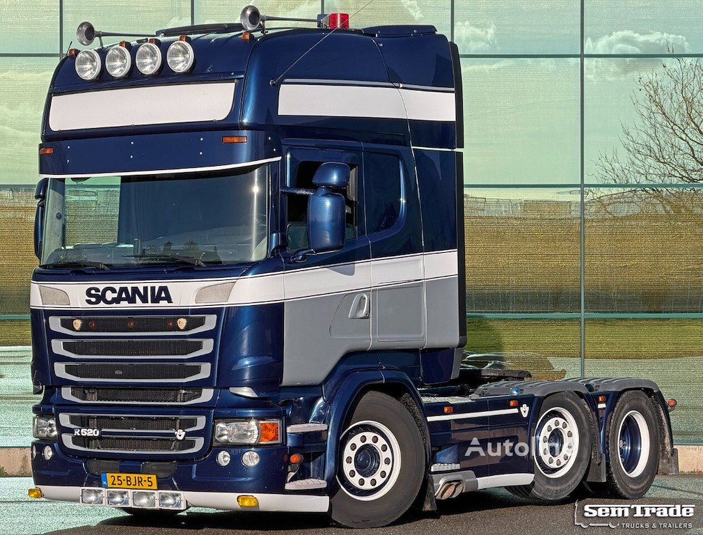 Scania R520 King Full AIR Retarder 2X Tanks Special Interior Super Cond tegljač