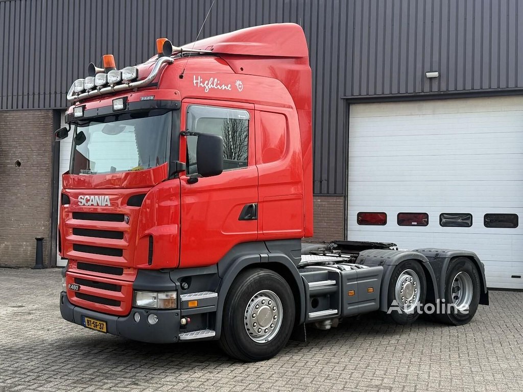 Scania R 480 A 6X2/4 / Manual / Retarder / Highline / 6x2 / TOP !! / NL tegljač