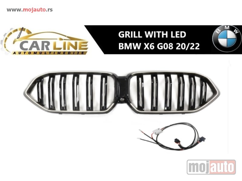 BMW X6 G06 LED PREDNJI GRILL MASKA 20-22