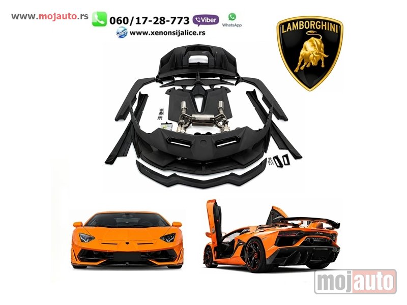 Lamborghini aventador body bodi kit