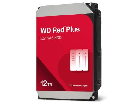 WESTERN DIGITAL 12TB Red Plus NAS 3.5 7200rpm 512MB WD120EFGX
