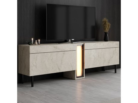 HANAH HOME TV Polica Nova Travertine