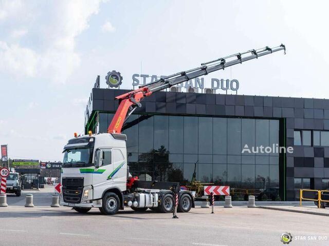 Volvo FH 500 6x4 PALFINGER PK 40002 EH Crane Winch tegljač
