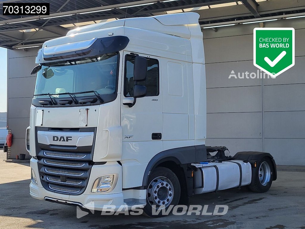 DAF XF 480 4X2 SC Mega 2xTanks Standklima tegljač
