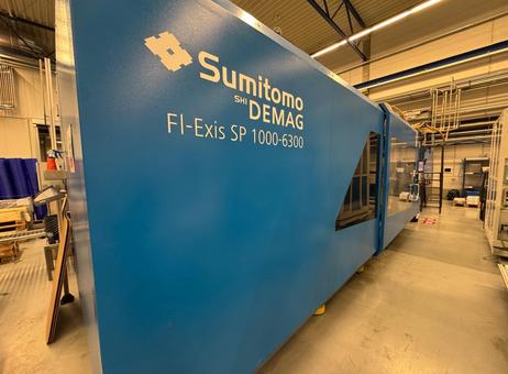 Mašina za injekciono prešanje Sumitomo Demag EL-EXIS SP 1000/1195-6300