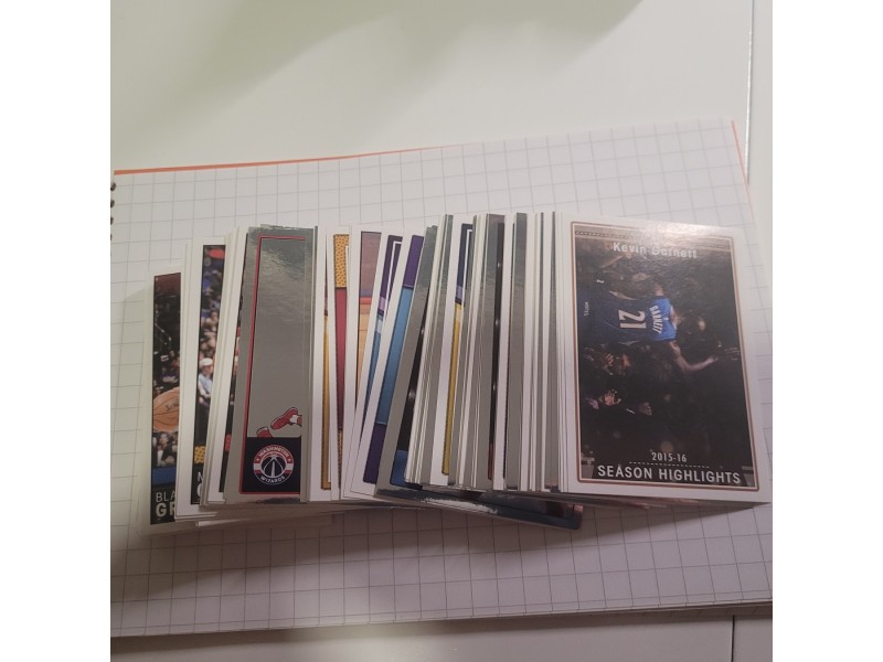 Panini NBA 2016-17 180 razlicitih slicica ODLICAN LOT