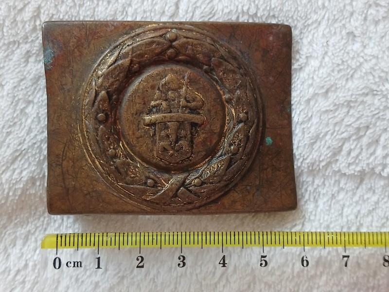 Vojna Kopca za pojas opasac Nemacka WWI WWII