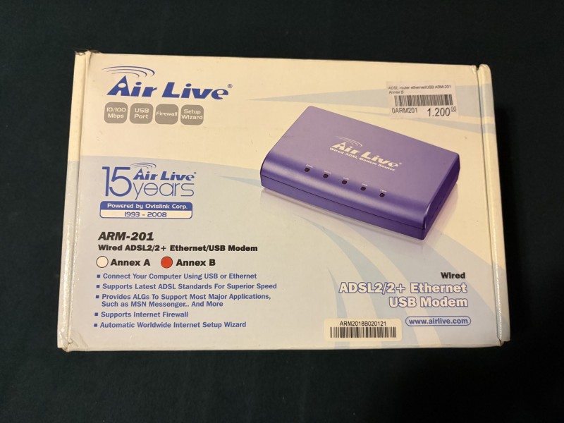 Adsl2+ Air Live
