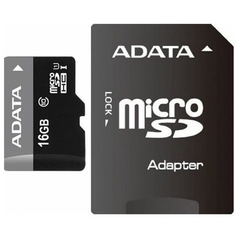 Memorijska kartica ADATA Premier, microSDHC, 16GB, R50/W10 MB/s, U1 (AUSDH16GUICL10)ID: EK000003242